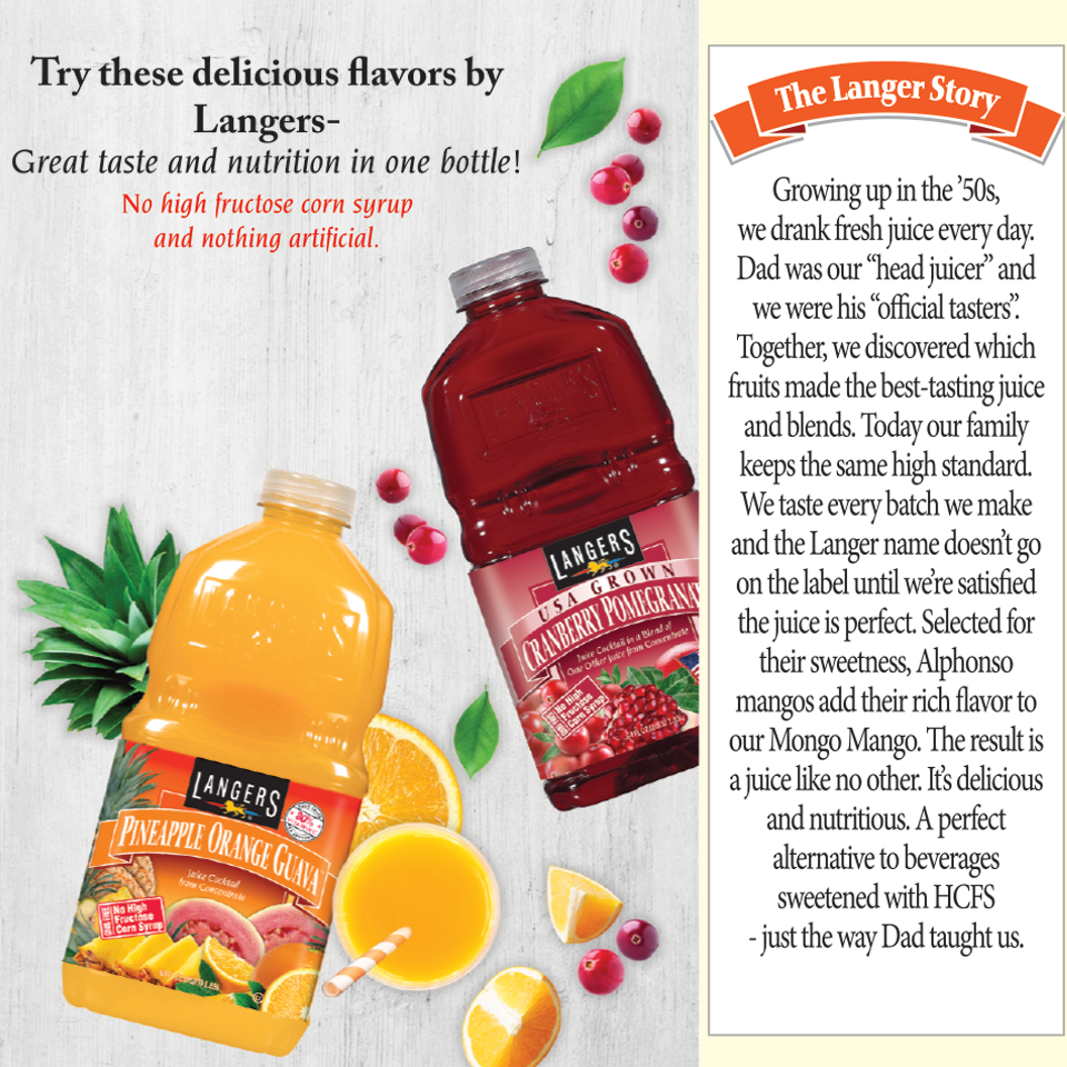 64oz Mongo Mango – Langer Juice Company