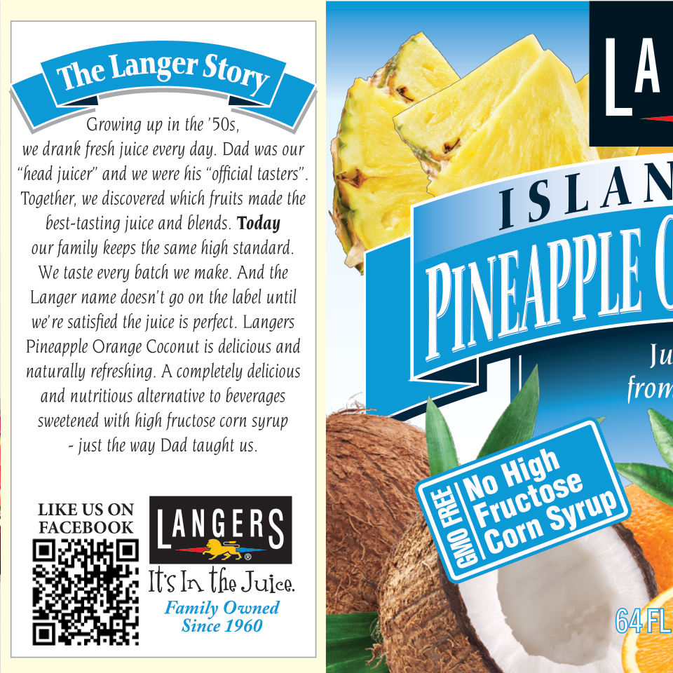 64oz Island Blend – Langer Juice Company